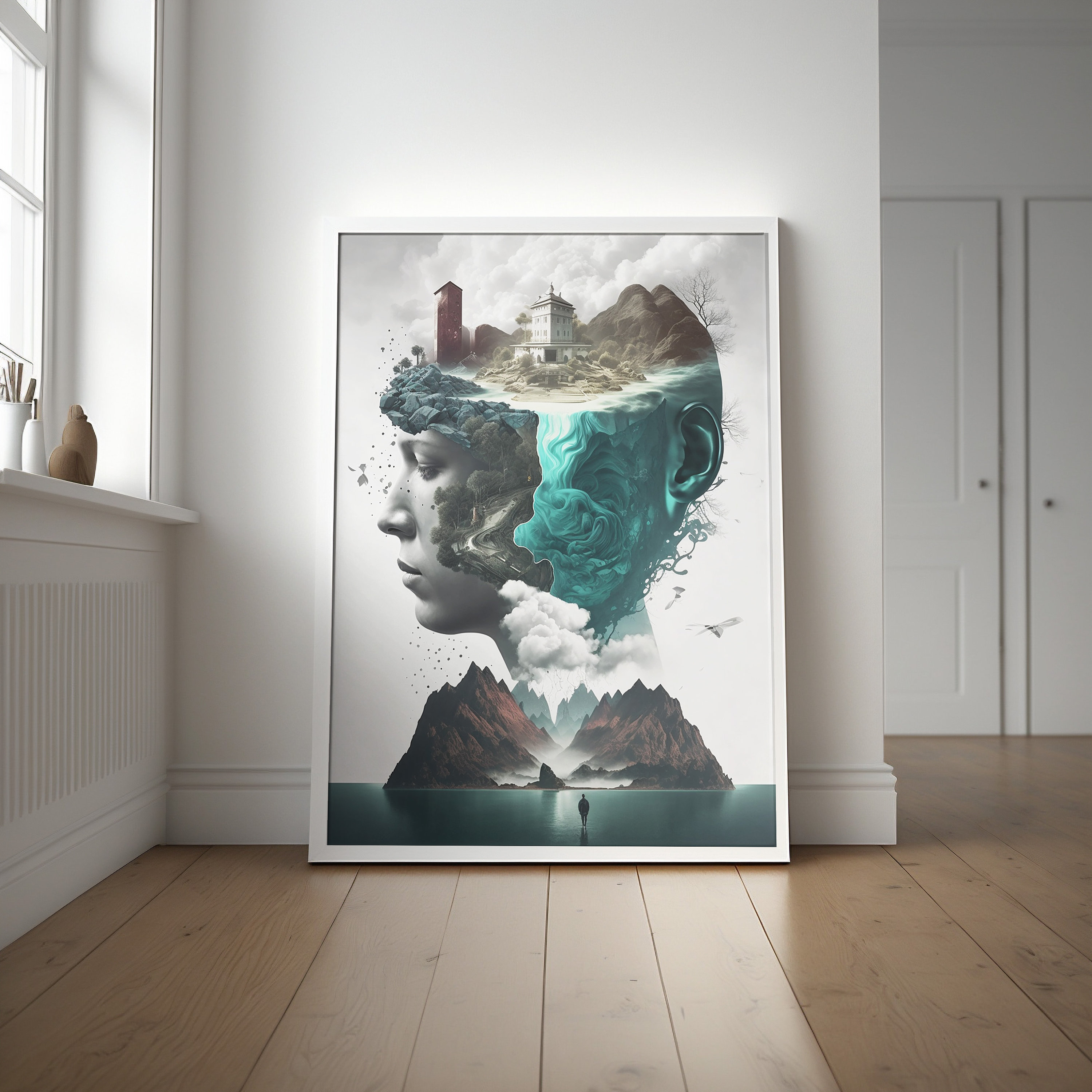 Surreal Art Poster Surrealism Print Art Surreal Art Wall Decor ...
