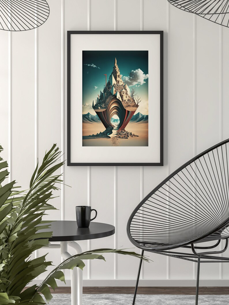 Surrealism Poster Surrealism Print Art Surreal Art Wall Decor ...