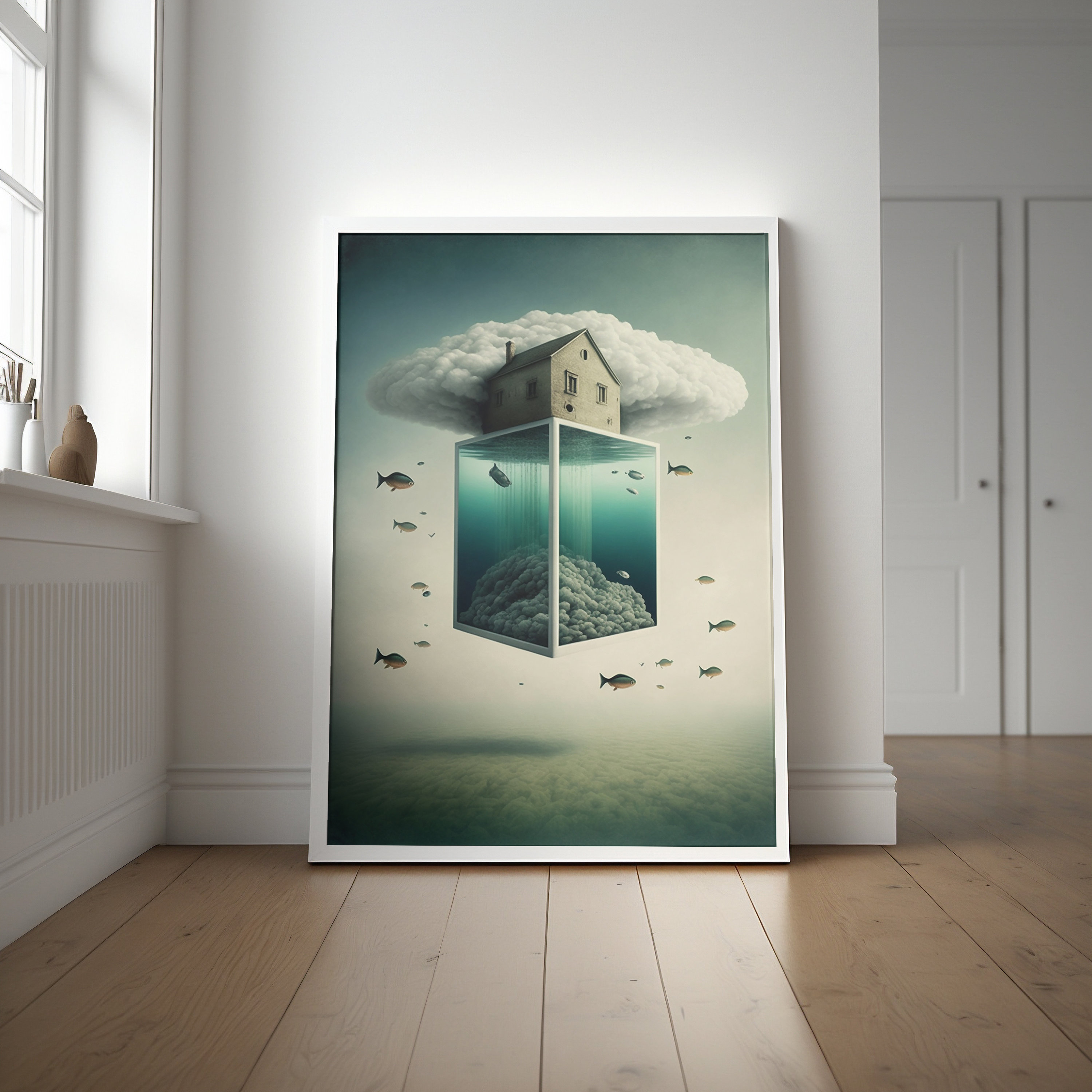 Surrealism Poster Surrealism Print Art Surreal Art Wall - Etsy