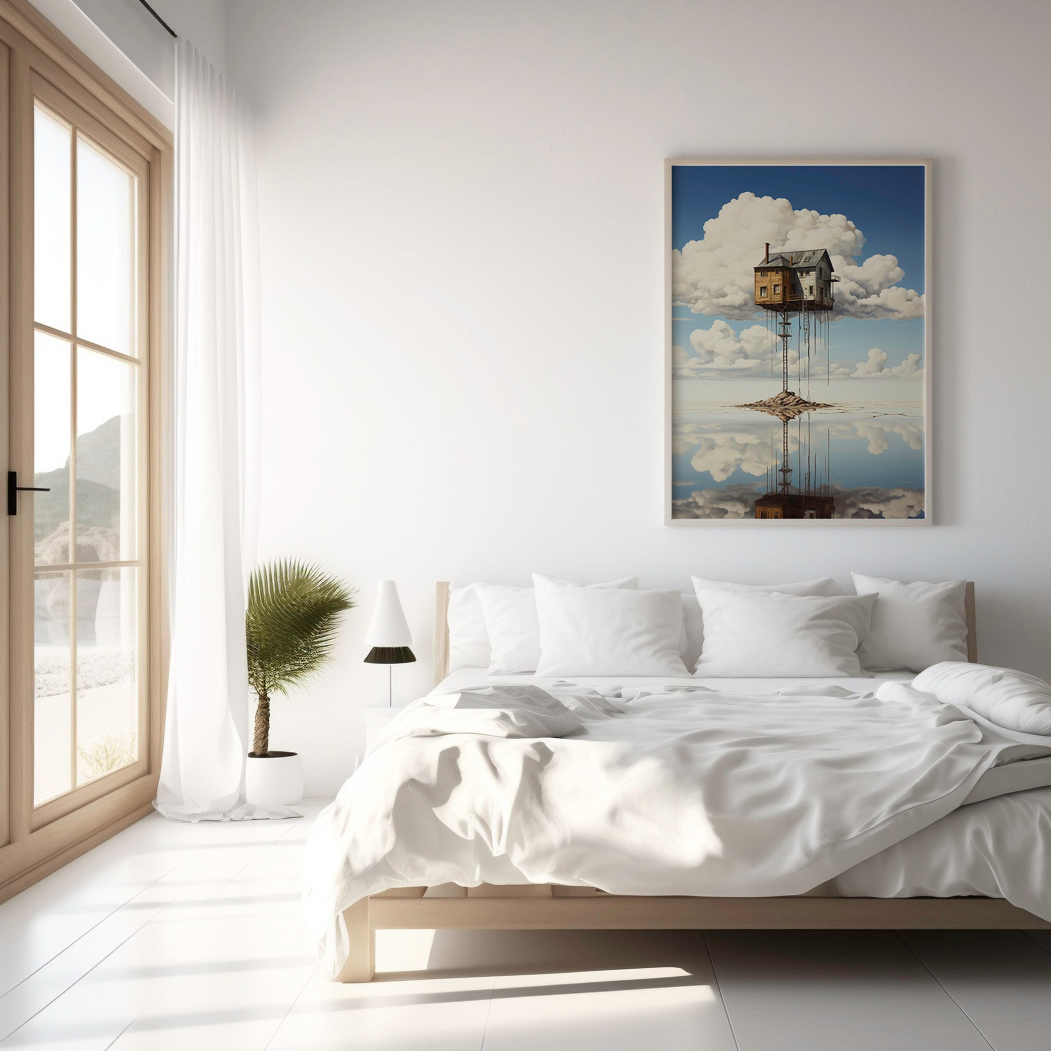 Abstract Dreamscape: Surreal Art Poster Surrealism Print Artwork Wall ...