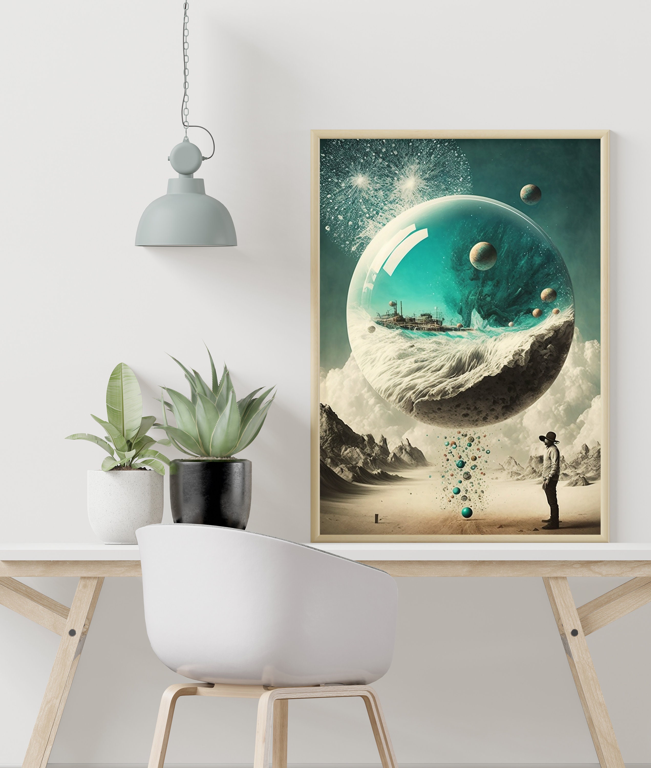 Surreal Art Poster Surrealism Print Art Surreal Art Wall Decor ...