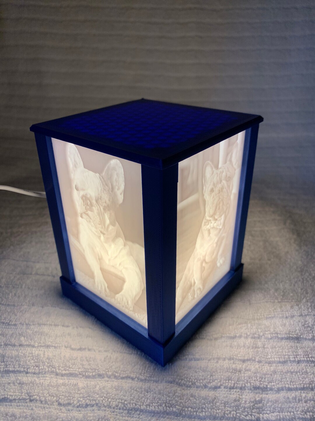 3D Printed Custom Lithophane Night-lite - Etsy