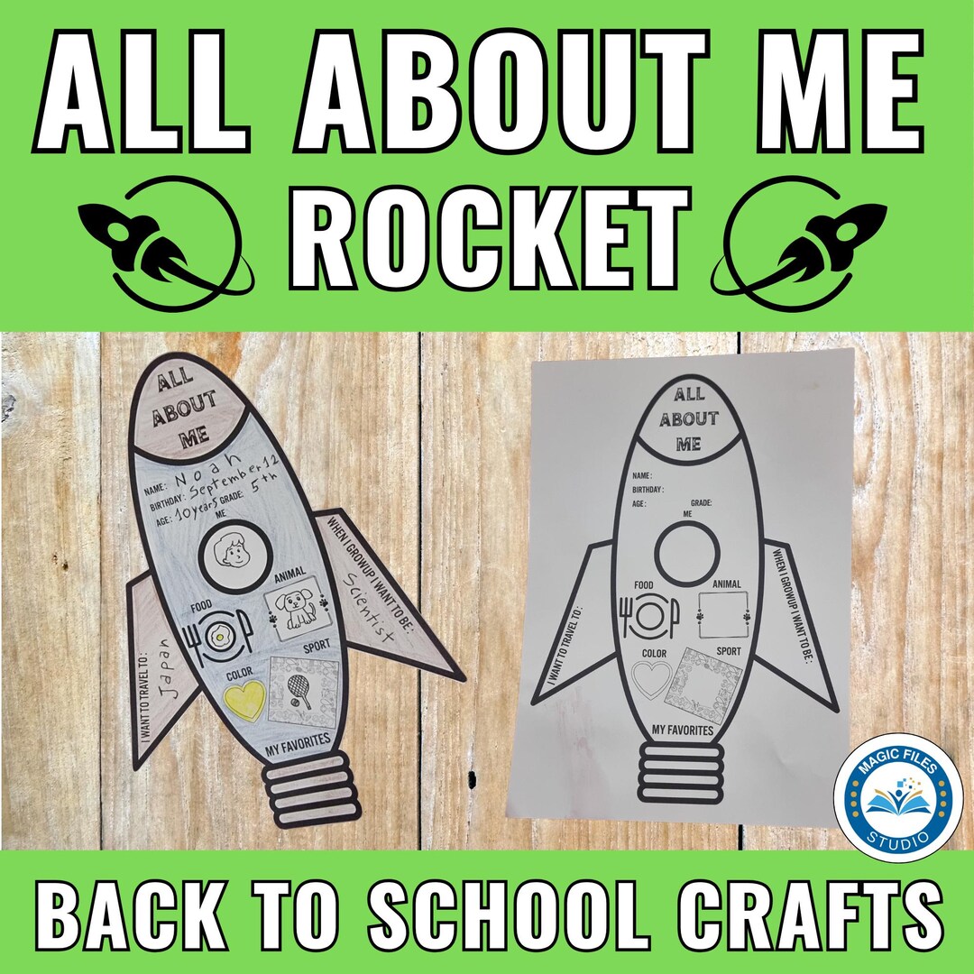 All About Me Printable, Kids Educational Activity, Get to Know Me, Meet ...