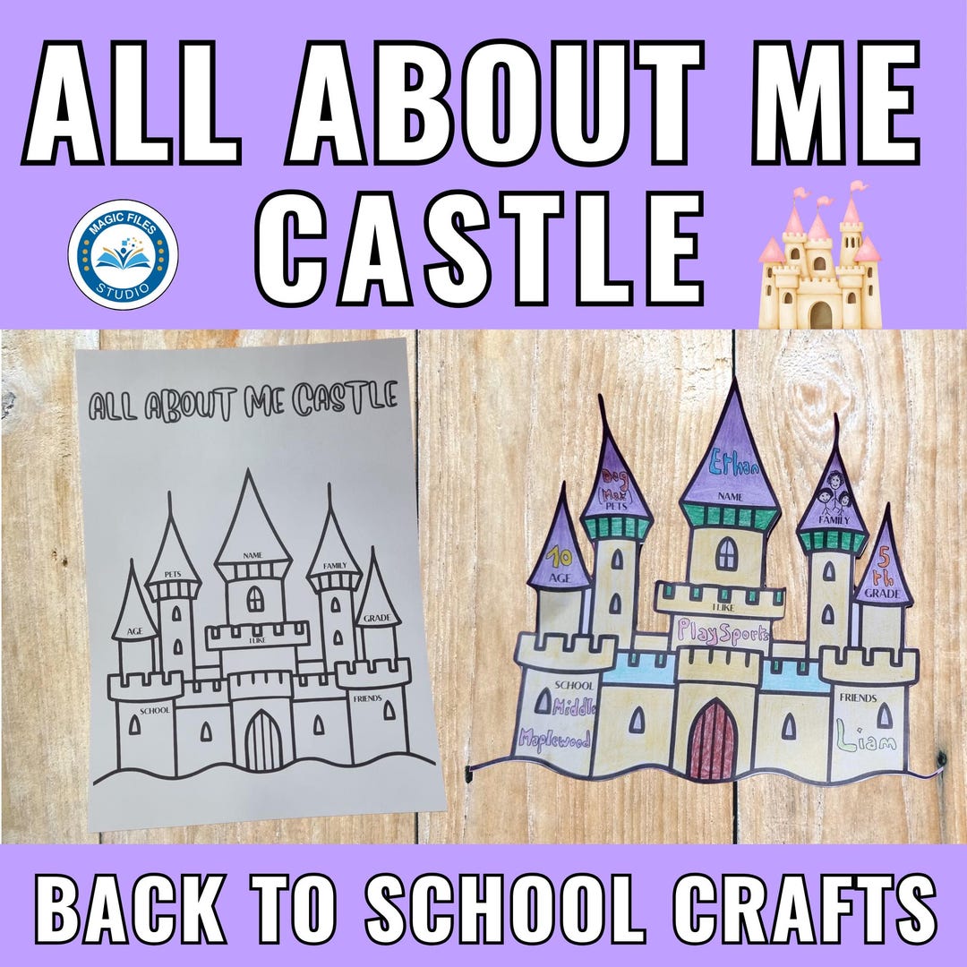 All About Me Worksheet | Back to School Activity | Get to Know You ...