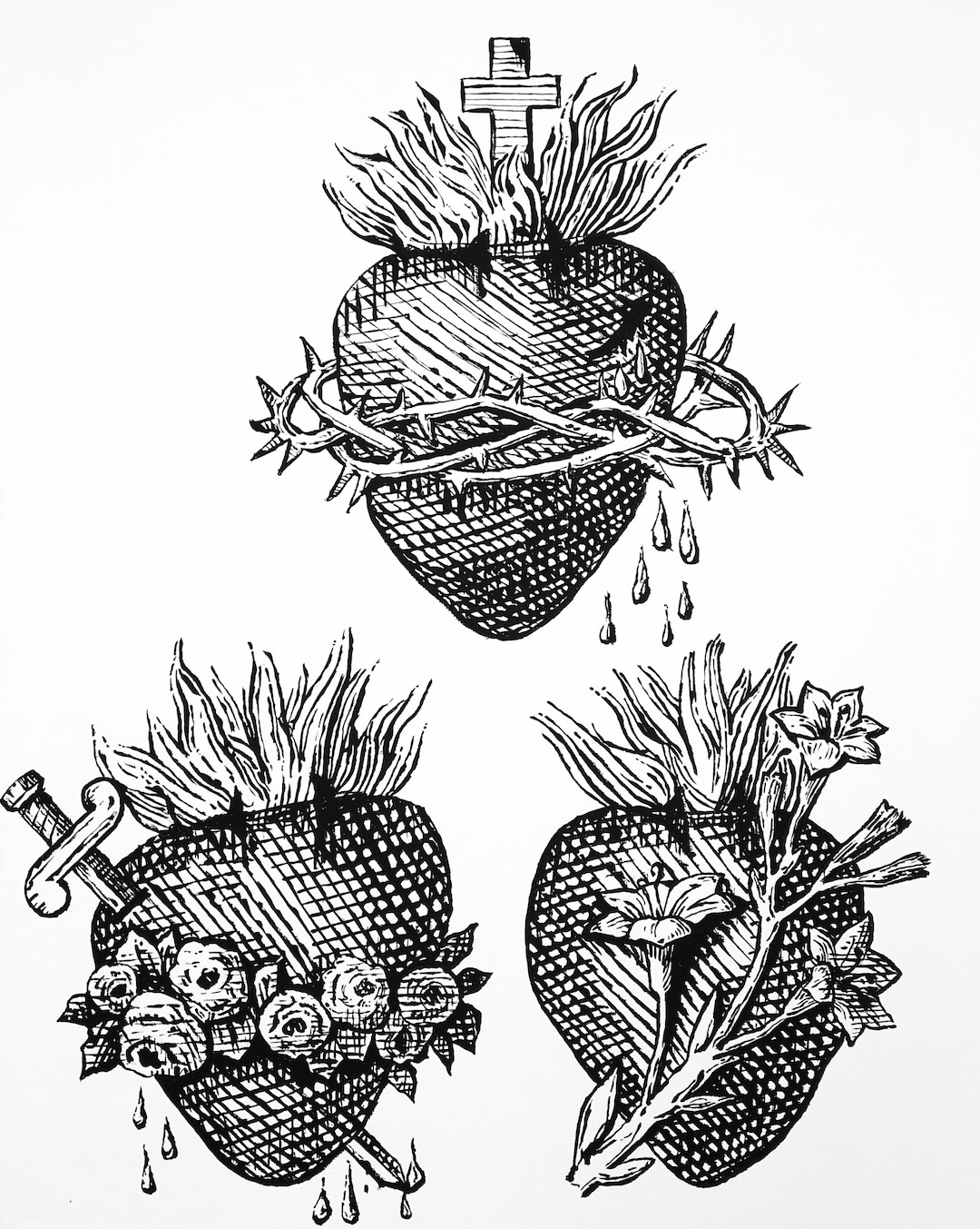 Holy Hearts - Etsy