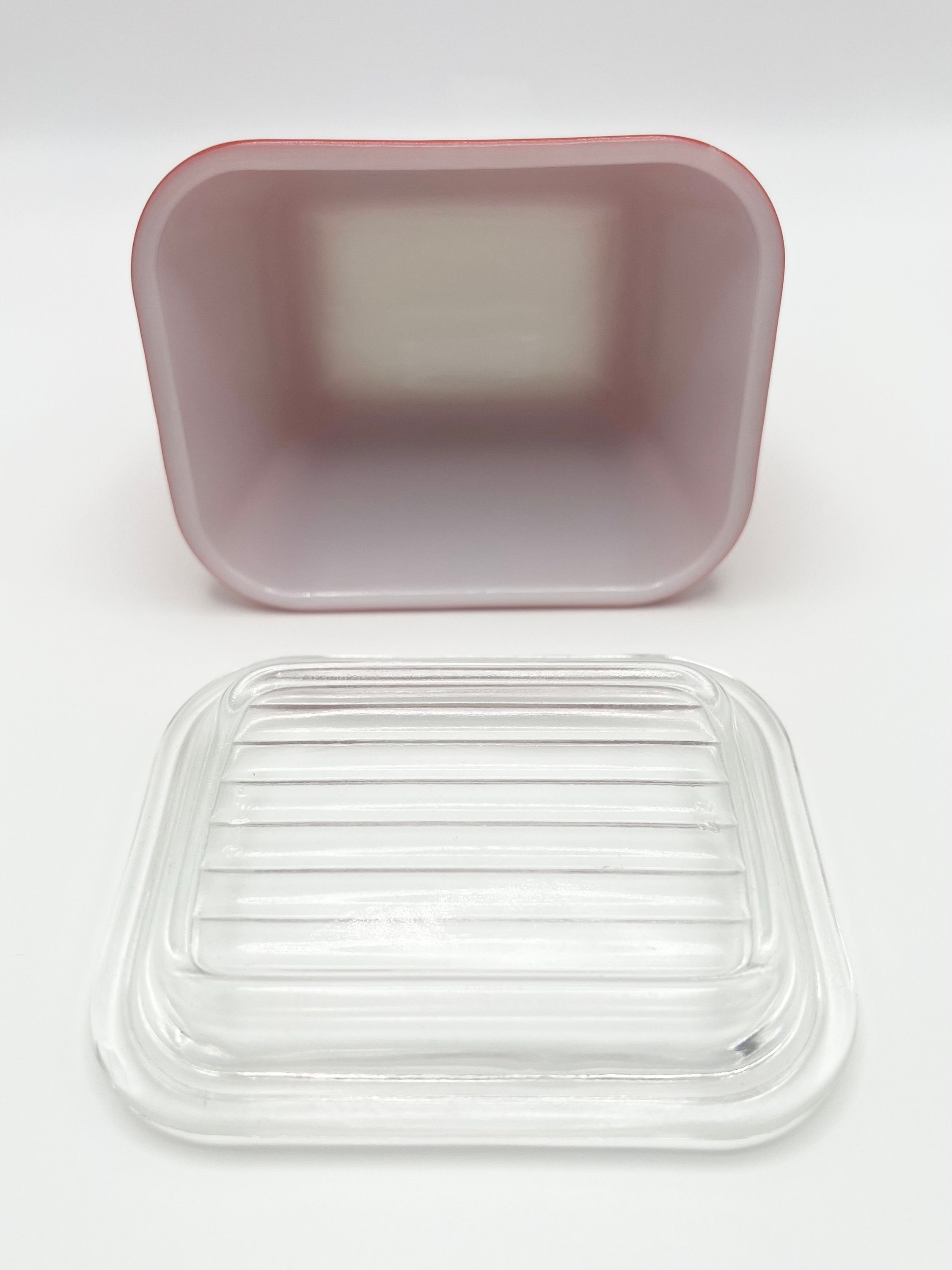 Cute Small Red Pyrex Dish and Lid - Etsy