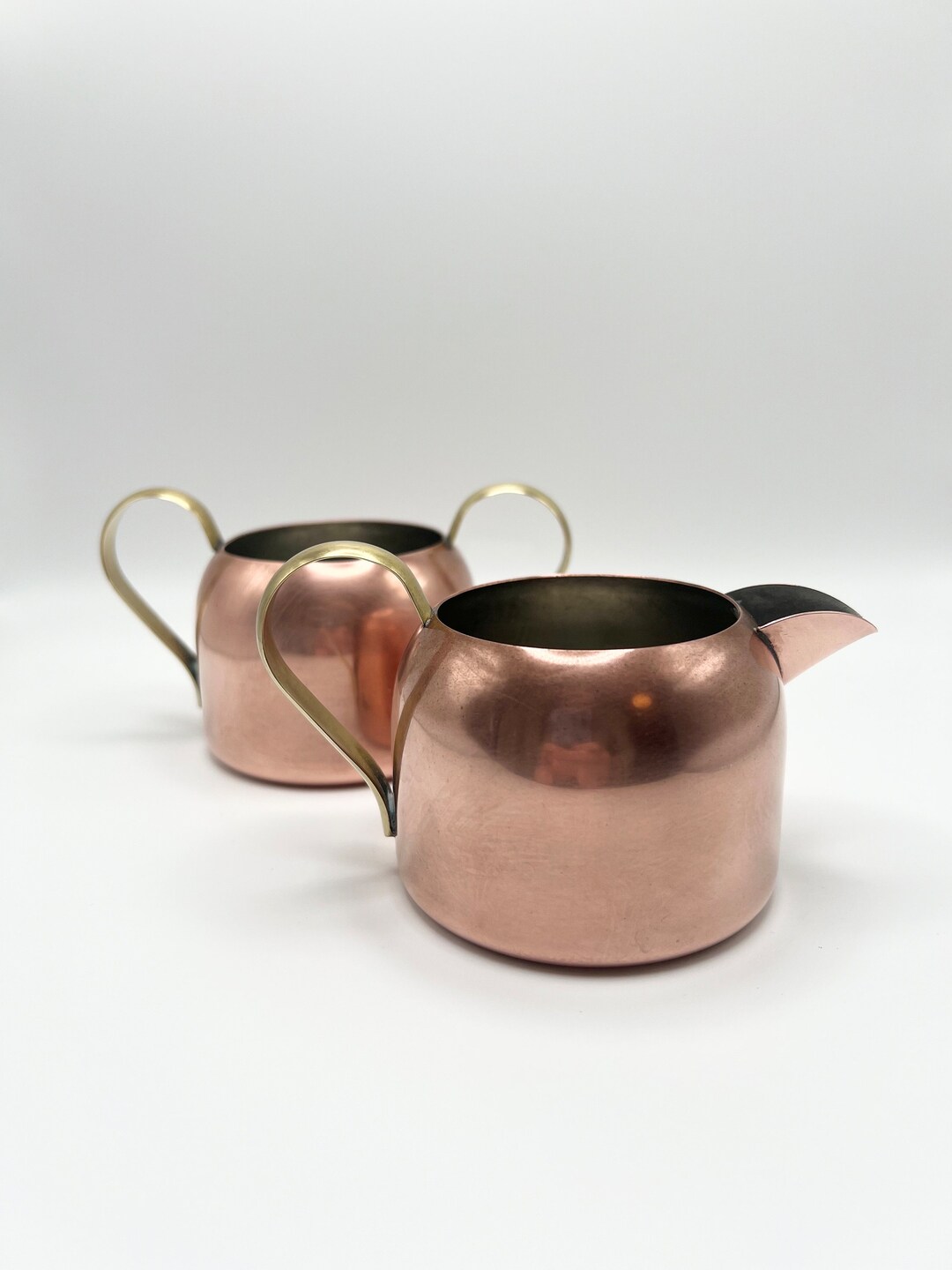1970s Coppercraft Guild Creamer Set - Etsy