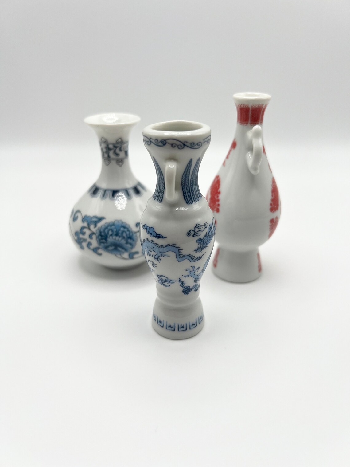 Franklin Mint Collector’s Bud Vases Set of 3 - Etsy