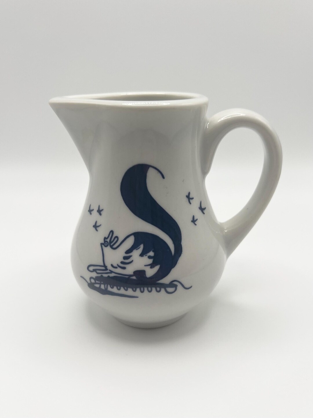 Vintage Painted Squirrel Restaurant Creamer Dish - Etsy