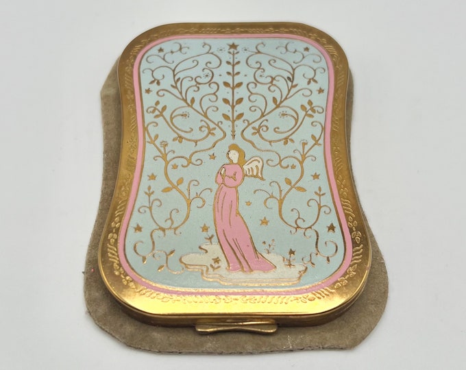Rare 1940s Helena Rubinstein the Angel Wasp Waist Powder Compact - Etsy