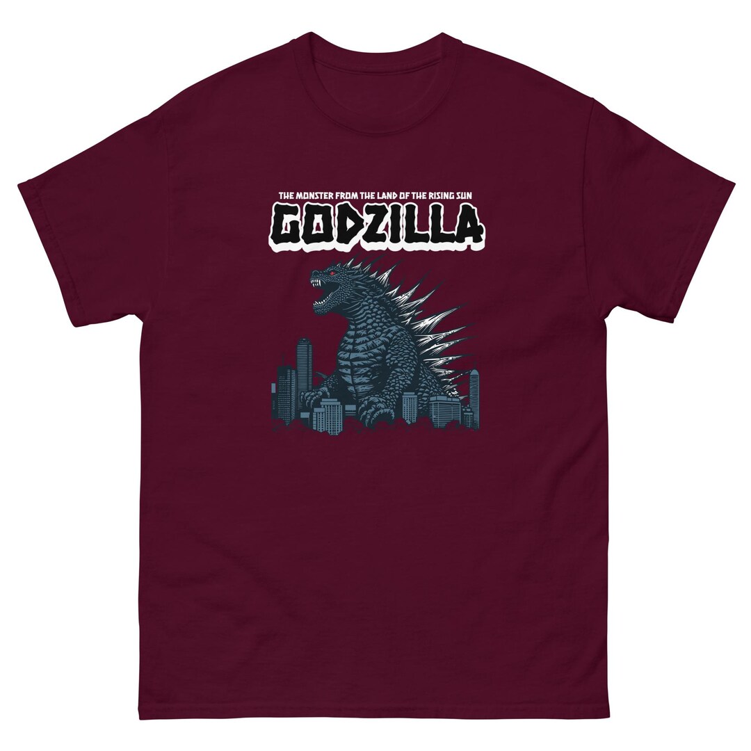 GODZILLA Shirt, Vintage Godzilla King of the Monsters Movie Shirt ...
