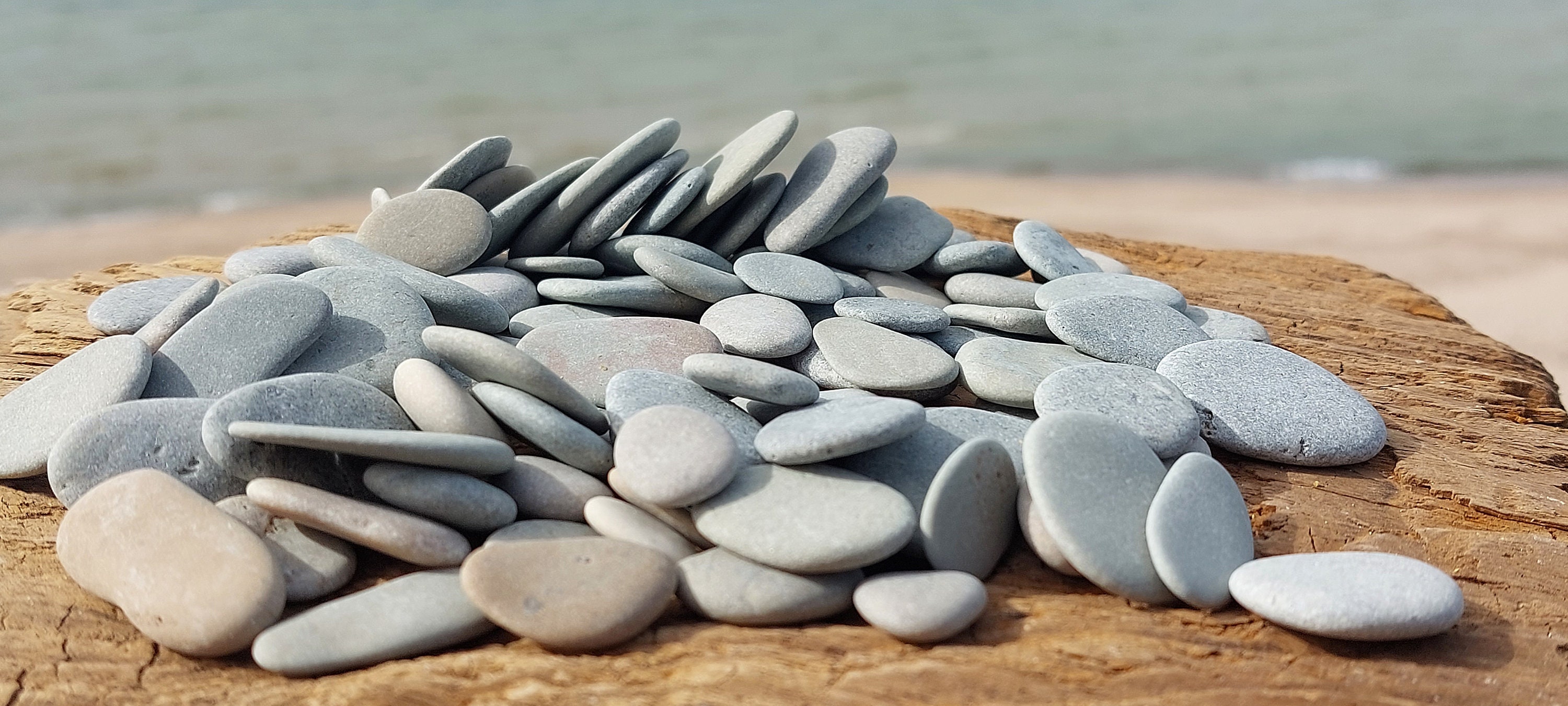 Selection of 100 Small Stones 0.5 1.1/1.4-3 Cm Tiny/small Sea Stones ...