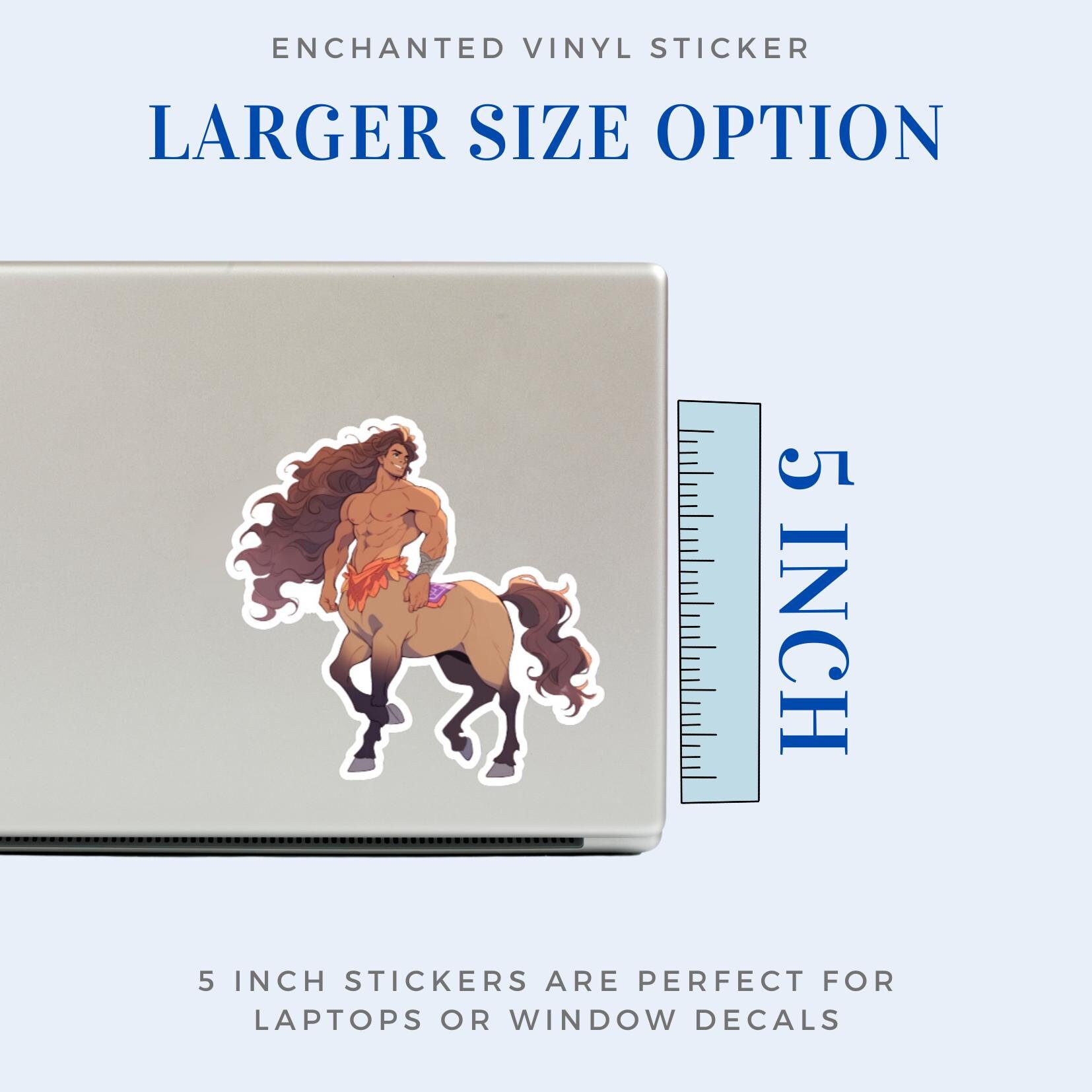 Centaur Vinyl Sticker Featuring Valerio Glossy or Holographic Finishes ...