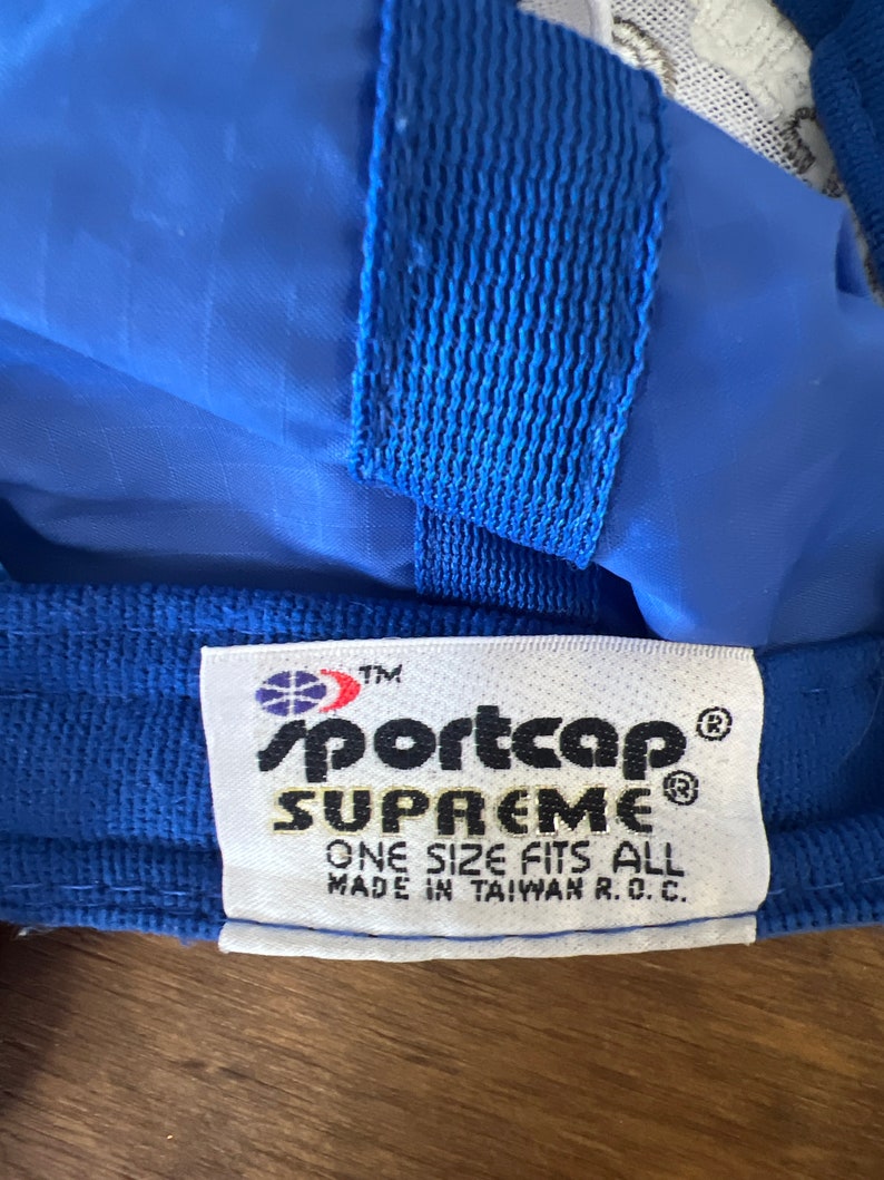 Vintage Ripstop Nylon Rope "neil Pryde Sails" Sailing Hat - Etsy