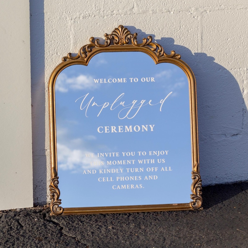 Ceremony Sign - Etsy