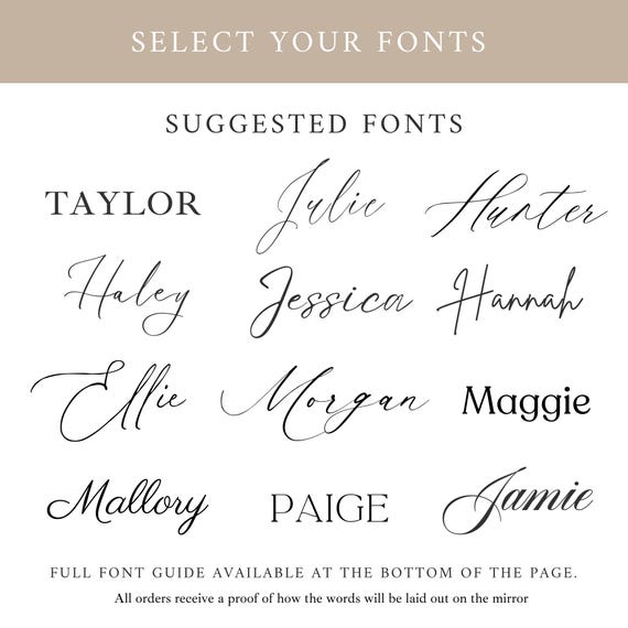Jessica Signature Ideas