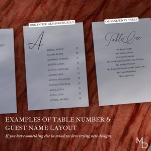 Wedding Mirror Seating Chart | Elegant Wedding Signage | Table Seating ...