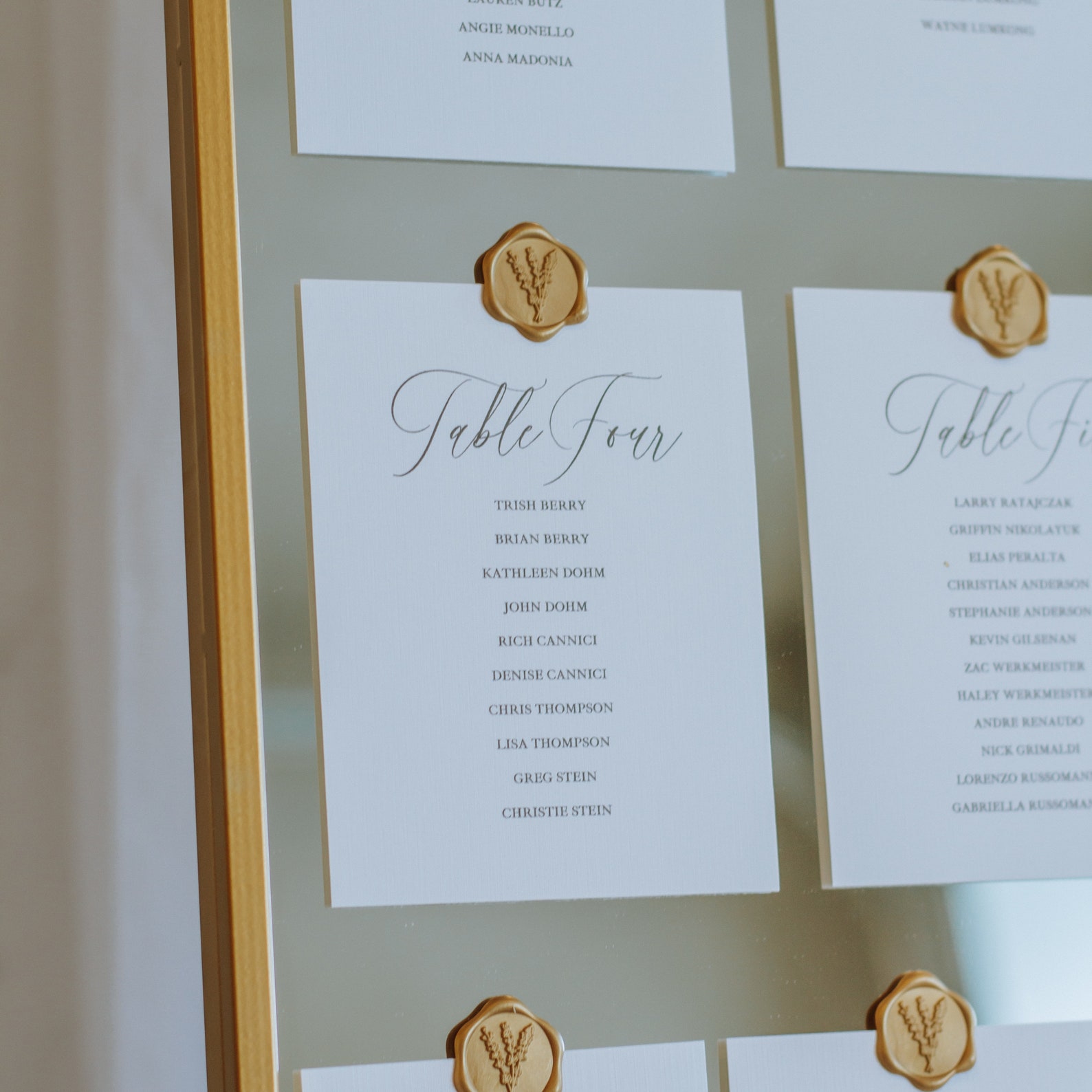 Wedding Seating Chart on Mirror Mirror Seating Chart Wedding Mirror ...