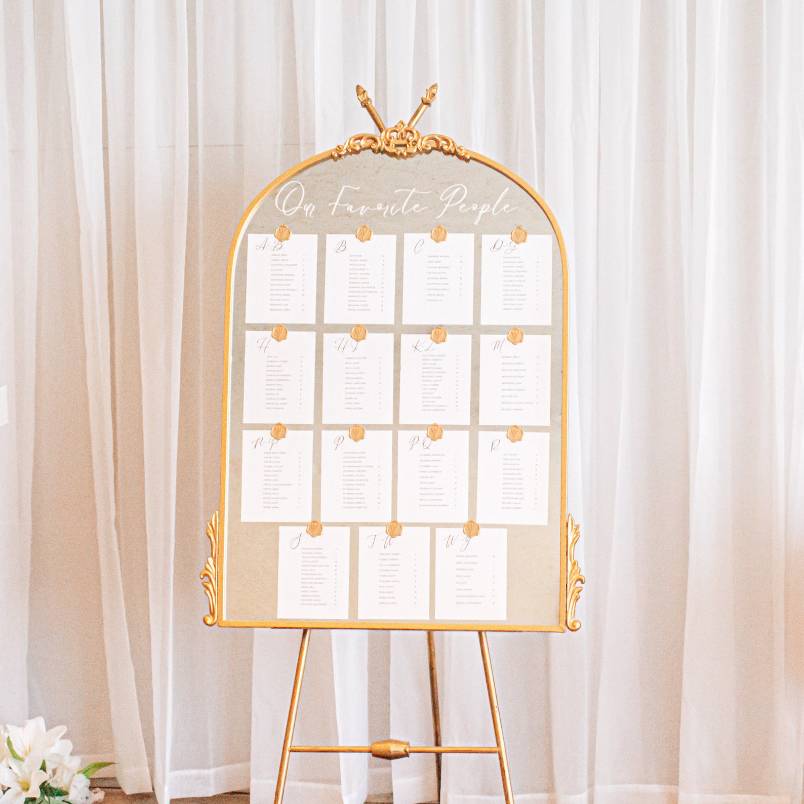 Wedding Seating Chart on Mirror Mirror Seating Chart Wedding Mirror ...