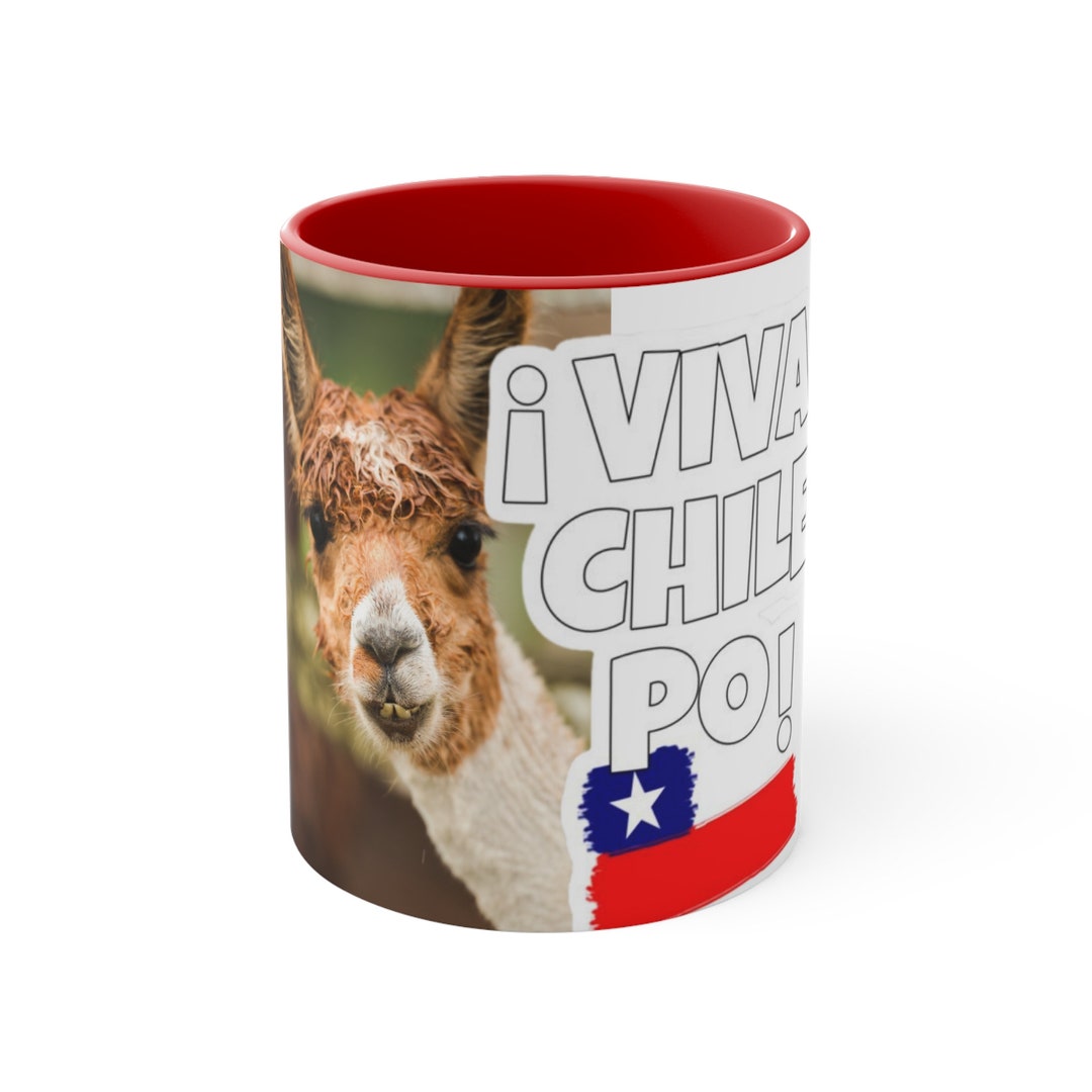 TASA Chilena, Tason Chileno, Accent Coffee Mug, 11oz - Etsy