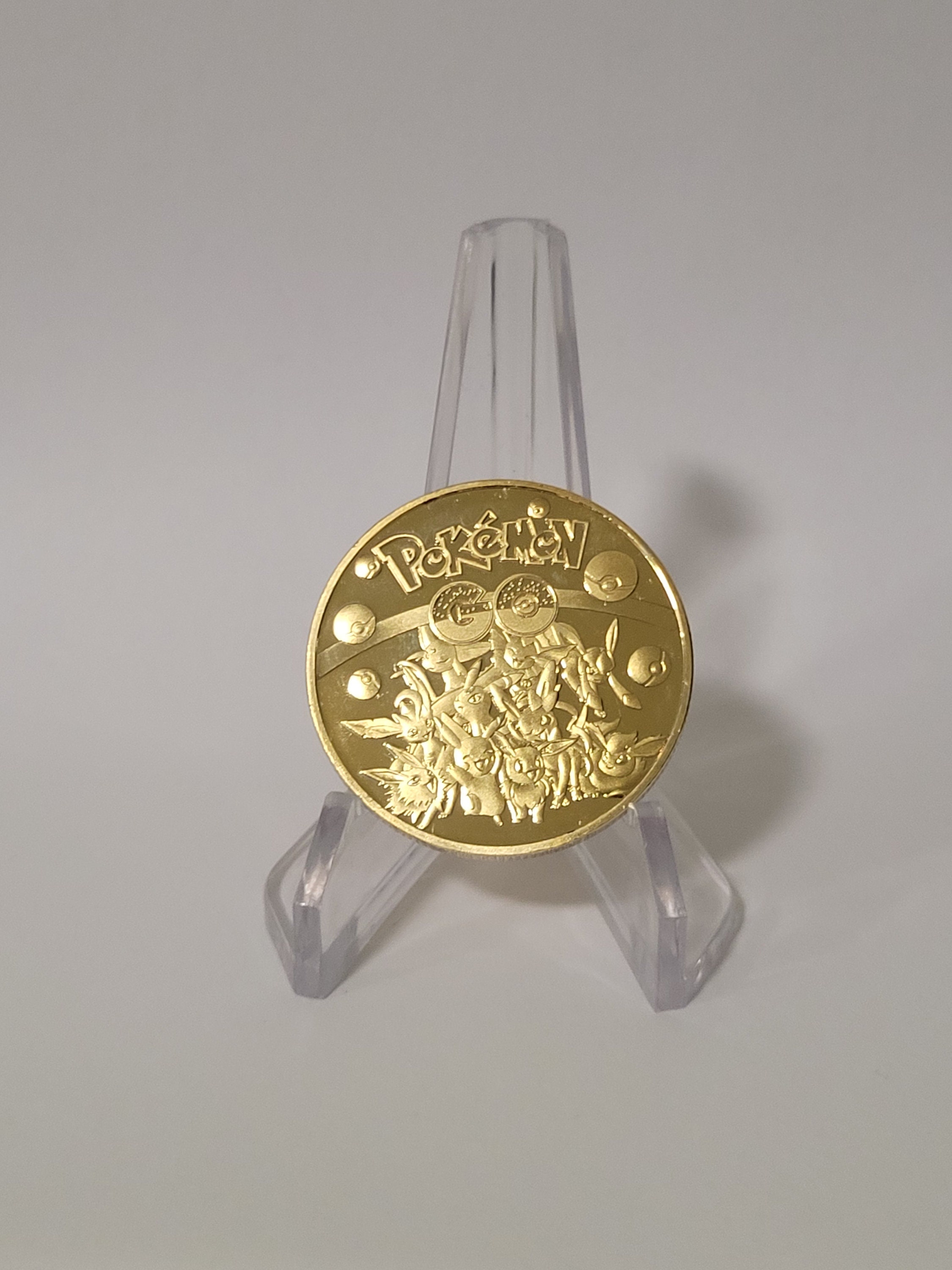 Pokemon Coin Bulbasaur Gold Shiny Gift - Etsy