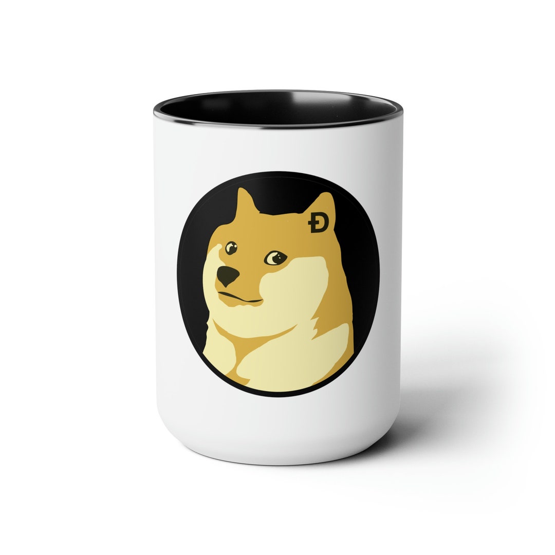 Dogecoin Crypto Coffee Tea Mug, 15 Oz - Etsy