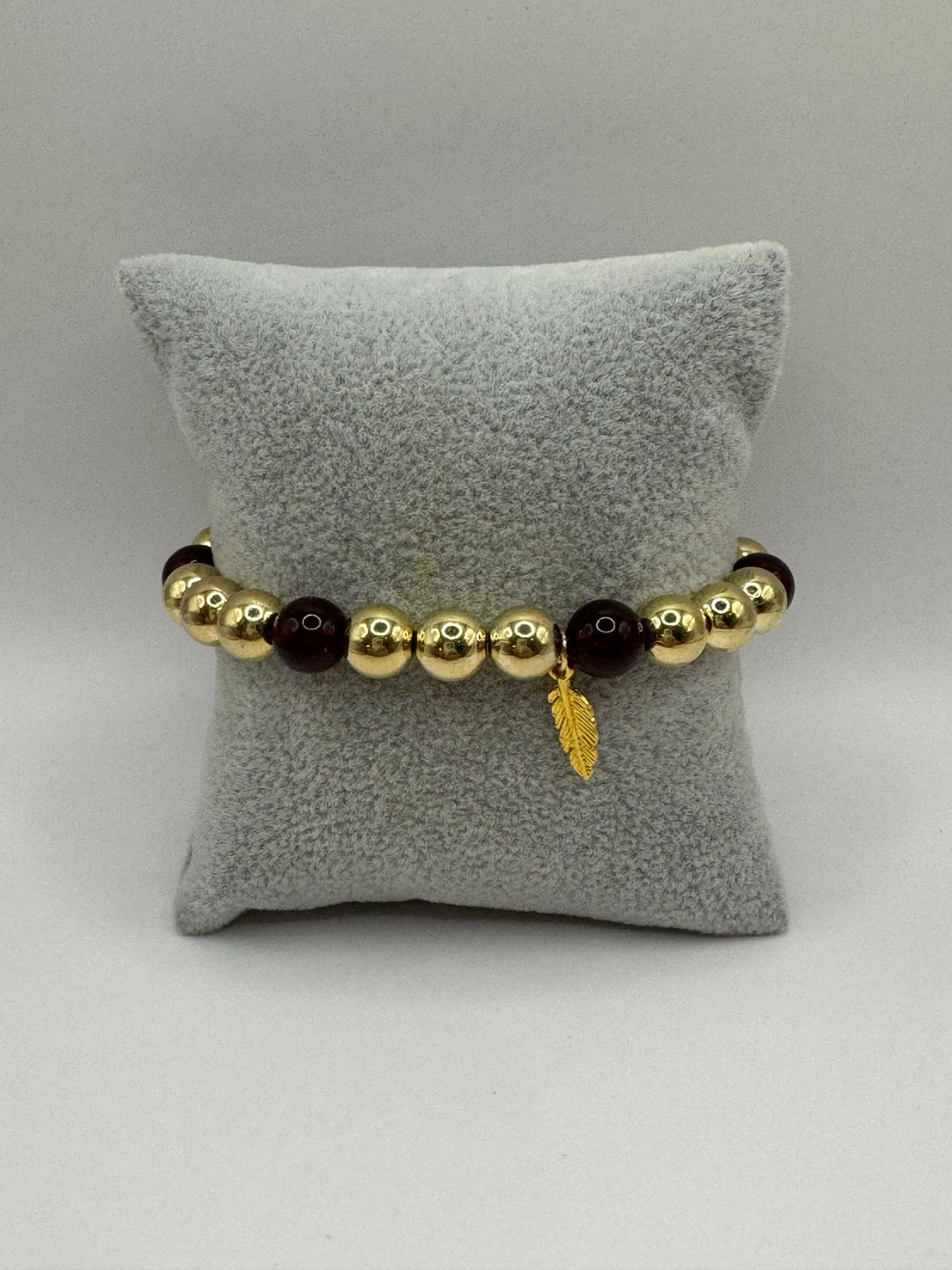 Stunning FSU Garnet and Gold Beaded Bracelet - Perfect Gift for ...