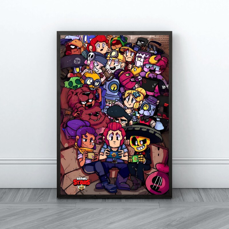 Brawl Stars Posters - Etsy