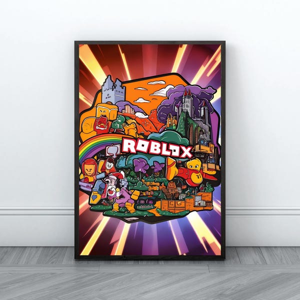 Roblox Poster - Etsy
