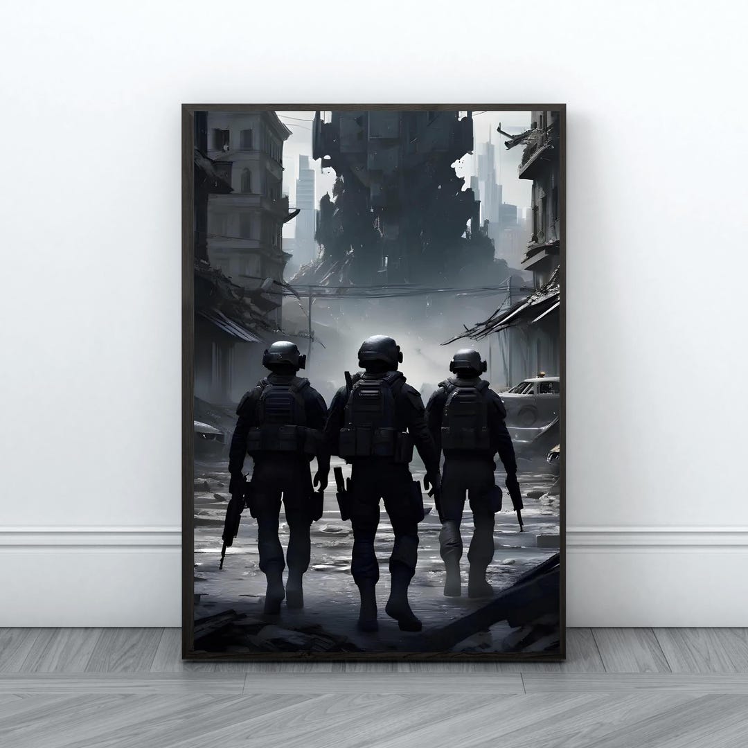 Call of Duty Poster, Gaming Room Decor, Gaming Wall Poster,action Game ...