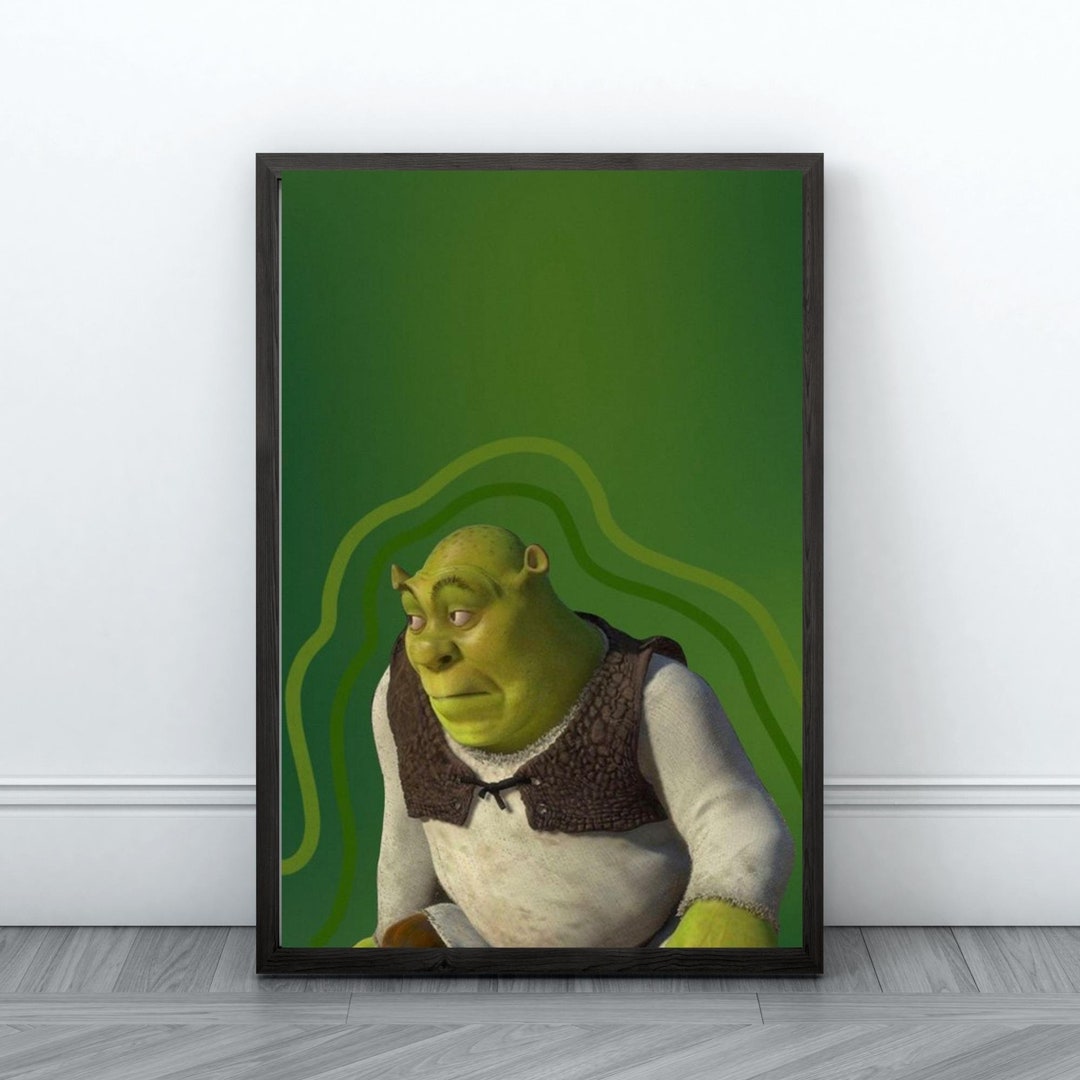 Shrek Poster Movie Poster Shrek Cartoon Poster Digital Poster - Etsy UK