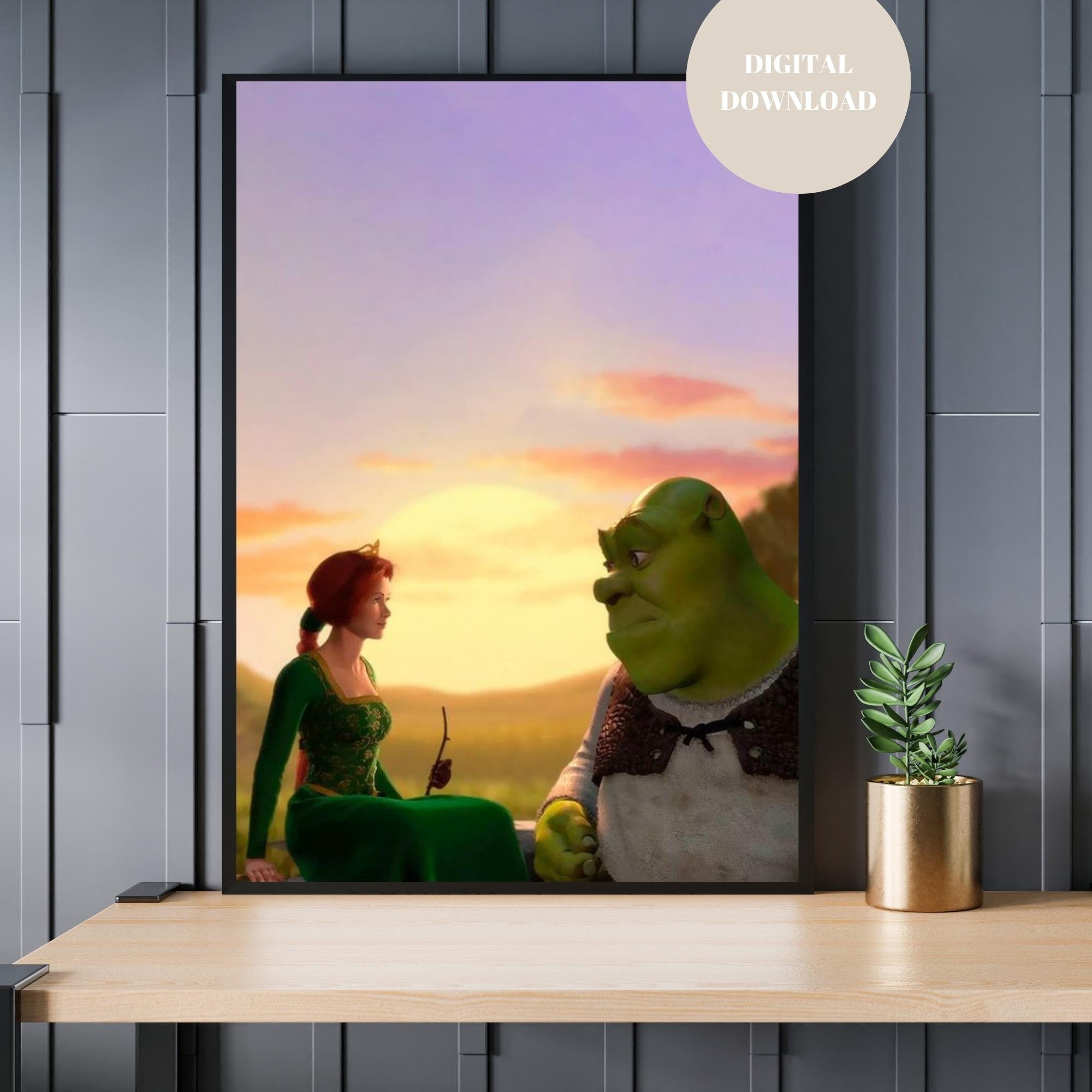 Poster Shrek Movie Series, Poster Película Shrek Divertido vendido por ...