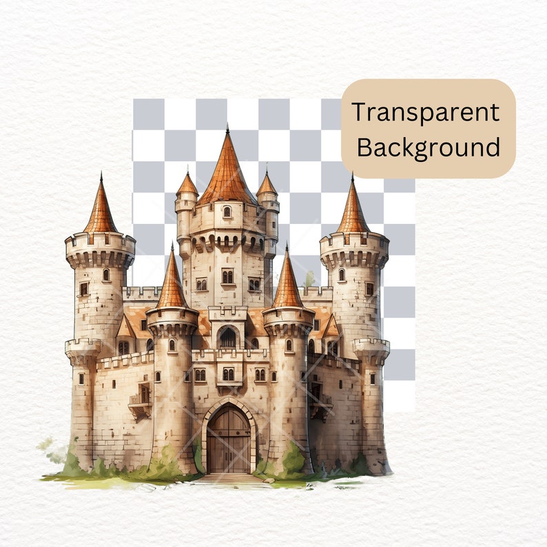 Medieval Clipart Bundle Medieval Castle PNG Medieval - Etsy