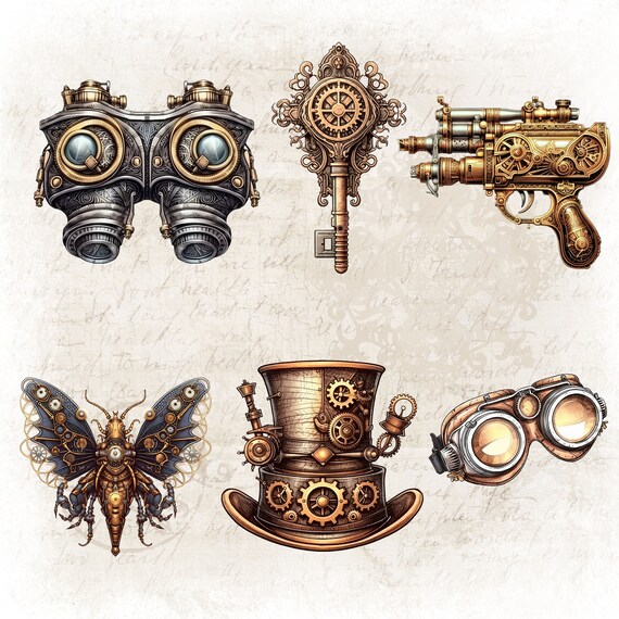 Steampunk Design Elements