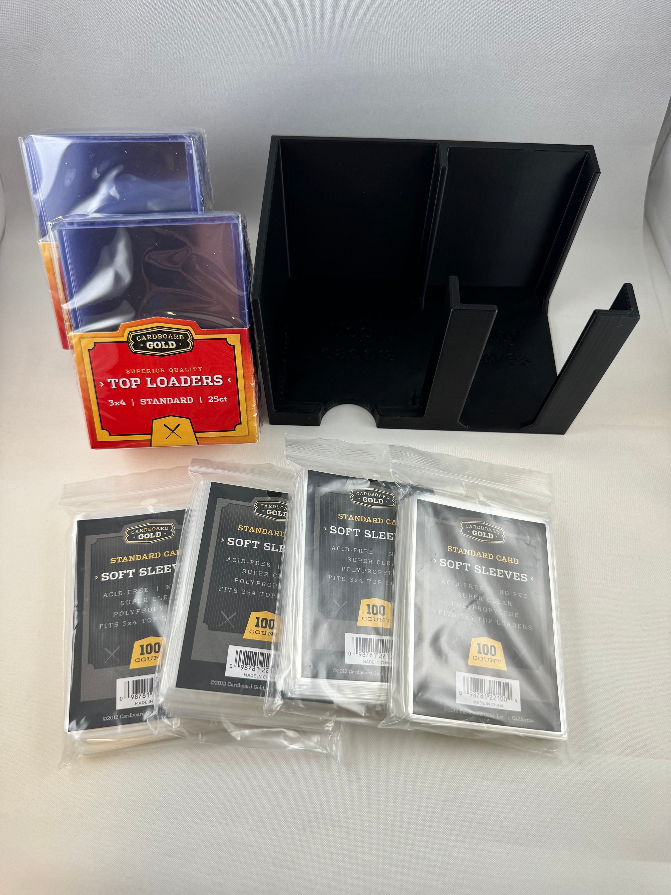 Top Loader & Penny Sleeve Combo Dispenser - Fits Standard Penny Sleeves ...