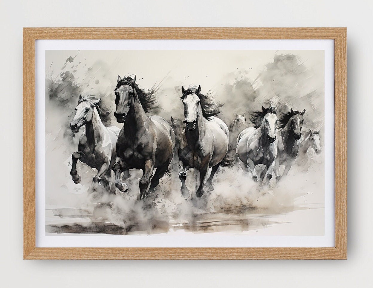 Western Cowboy Gallery Set of 20 Vintage Cowboy Oil Painting Western ...