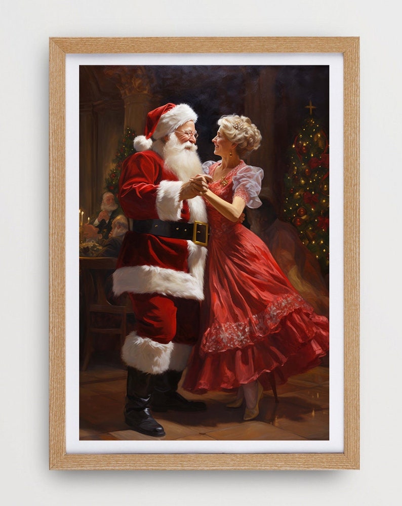 Printable Vintage Christmas Prints Set of 40 Winter Gallery Wall Art ...