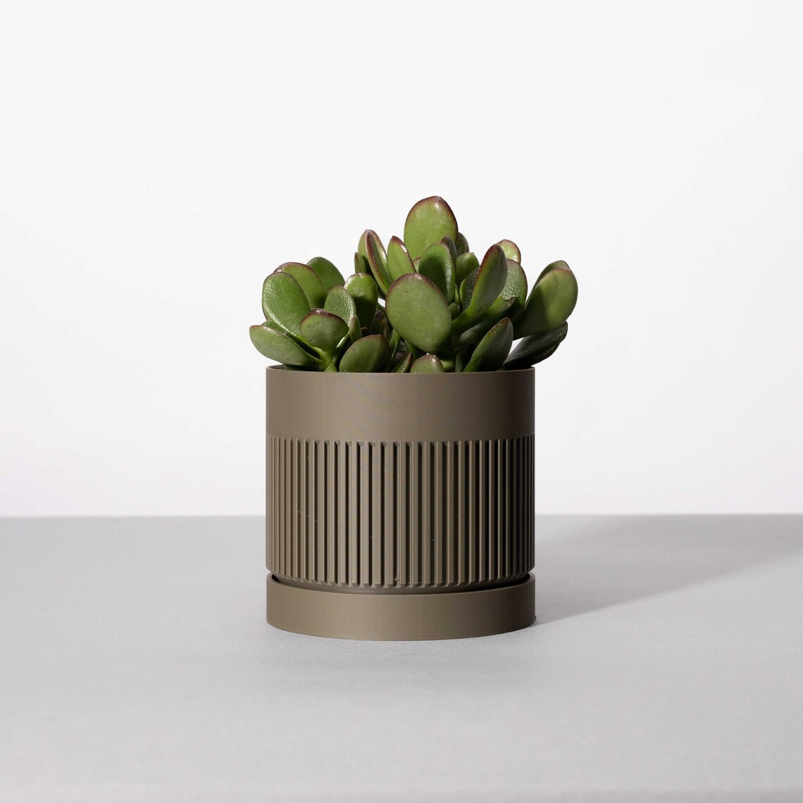 The Grove Planter Pot in Ash - Textured Finish - Custom 3D Printed Pot ...