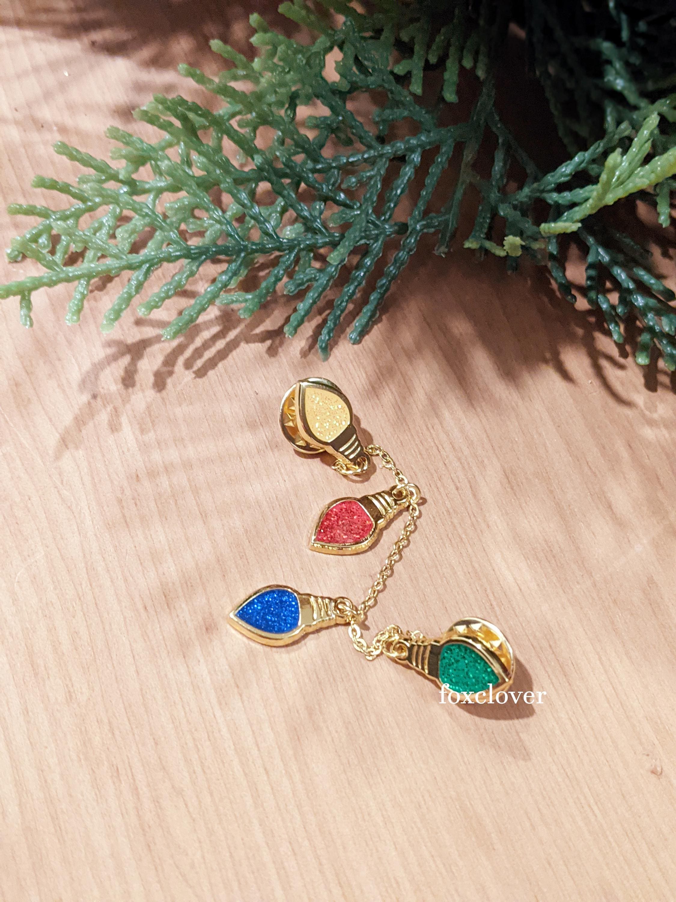 Christmas Lights - Hard Enamel Pin | Collectible Pin - Etsy