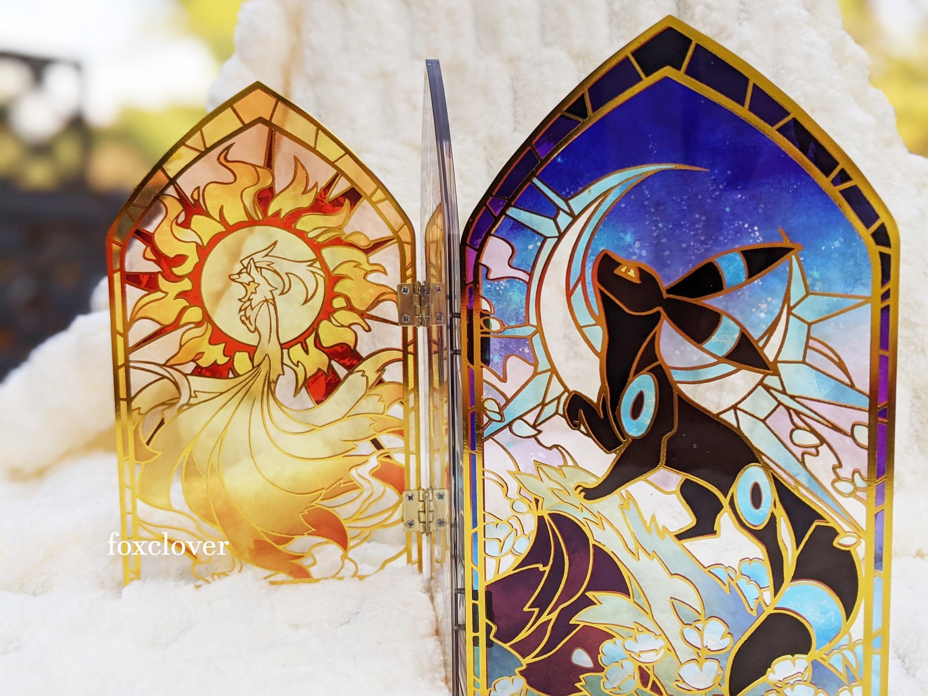 Stained Glass Creatures - Sun, Moon, Stars Acrylic Standee | Household ...