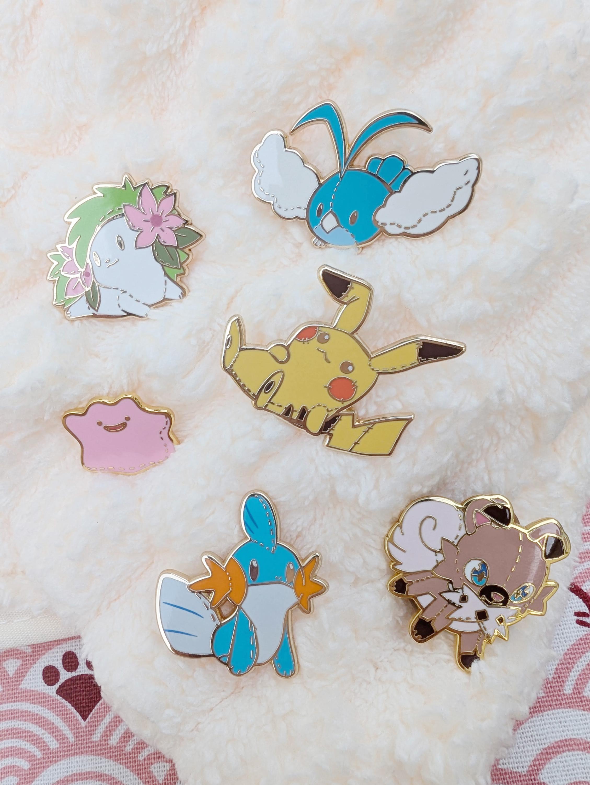 Plushie Creatures - Gacha Set 2: Monsters - Hard Enamel Pin Gacha - Etsy
