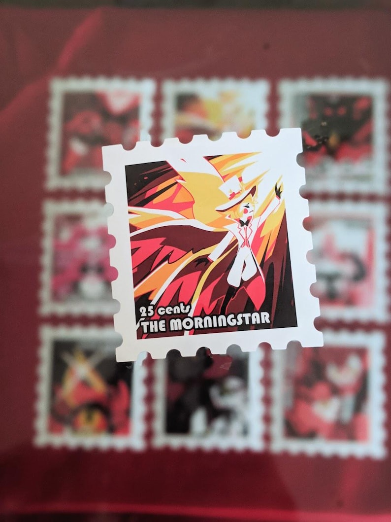 Hazbin Hotel - Limited Palette Sticker Packs | Stamp | Charlie Alastor ...