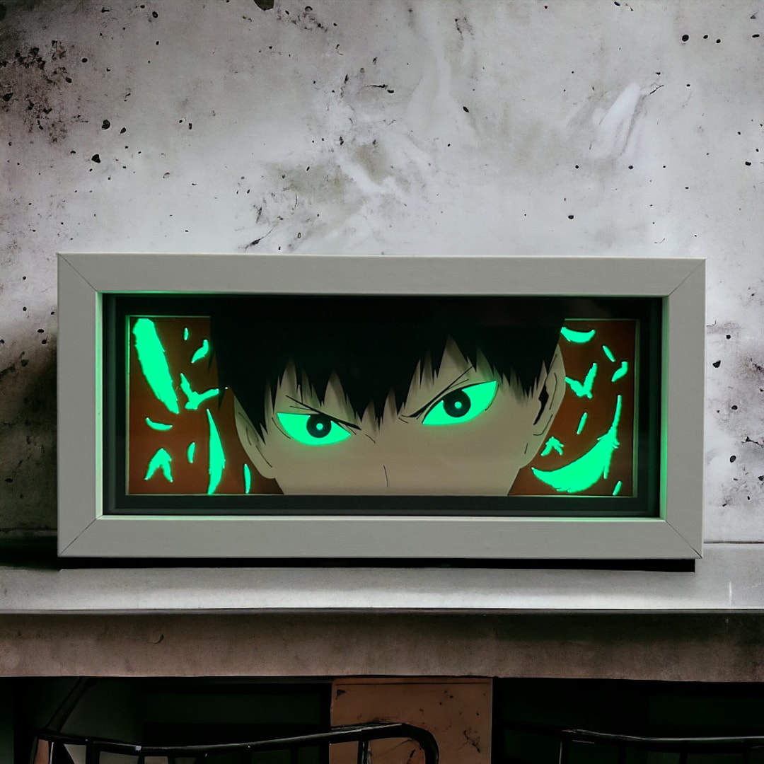 Anime Table Lamp, Anime LED Lightbox, Anime Desk Night Lamp, Anime Gift ...