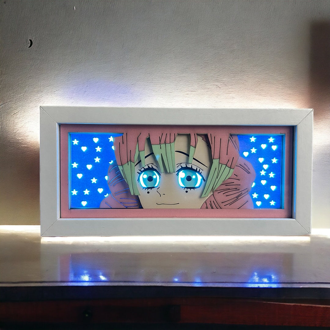 Anime Demon Slayer Light Box Anime Desk Lamp Gift Idea Japanese Anime ...