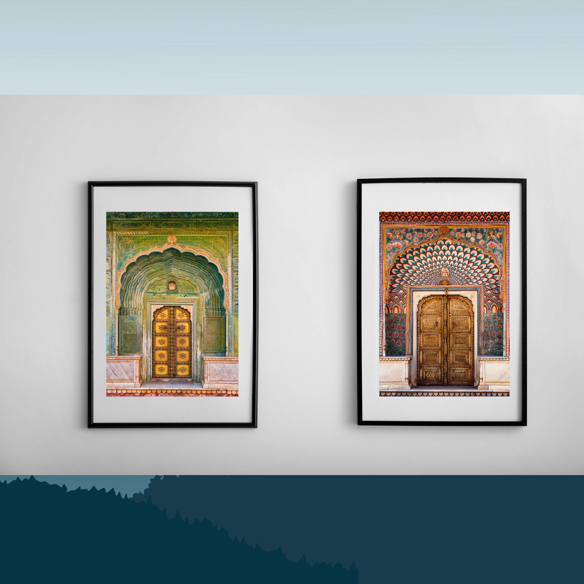 Rose Gate Photograph, Jaipur Palace, Rajasthan, India, Printable Wall ...