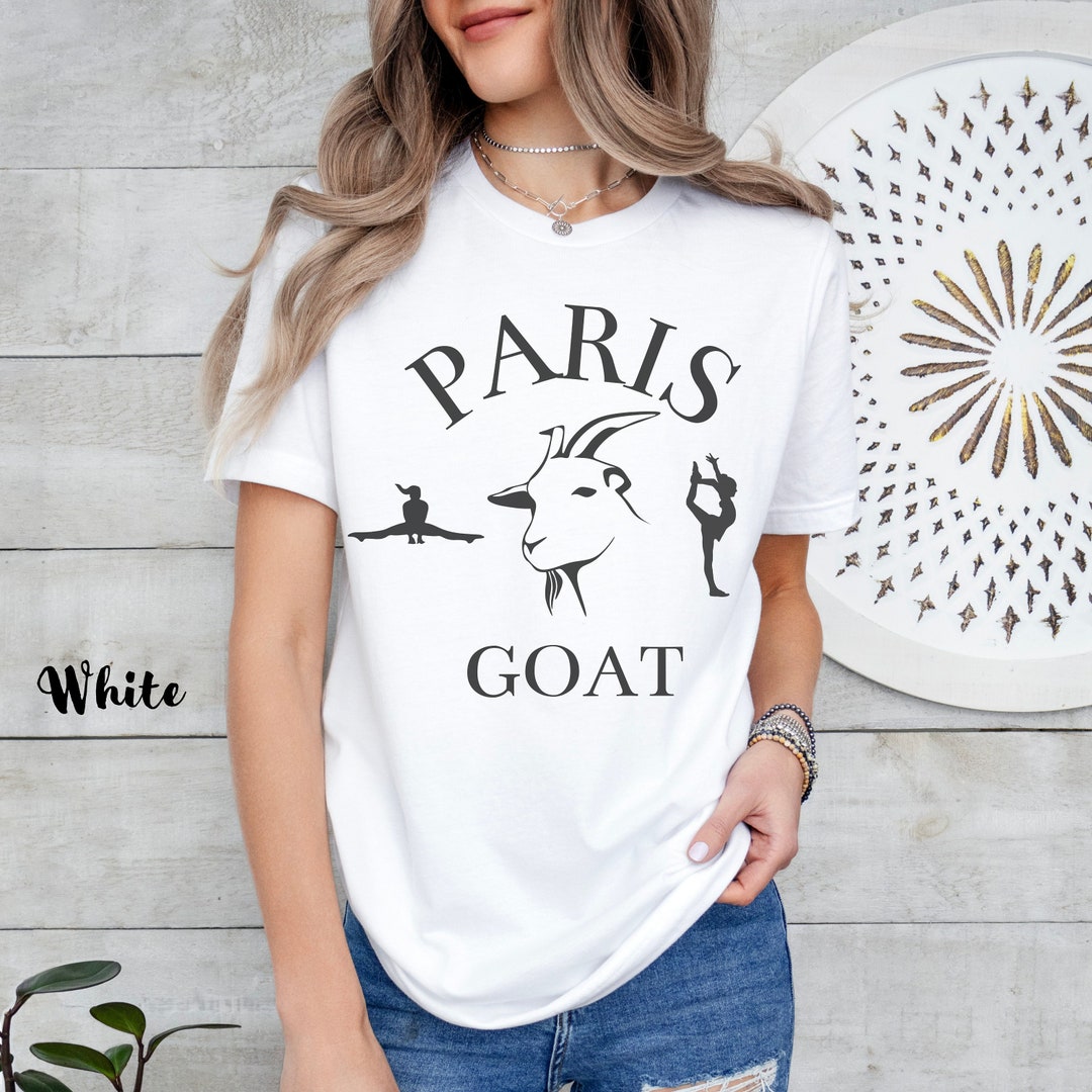 Paris Gymnast Goat T Shirt, Simone Paris Olympics T Shirt, Olympic ...