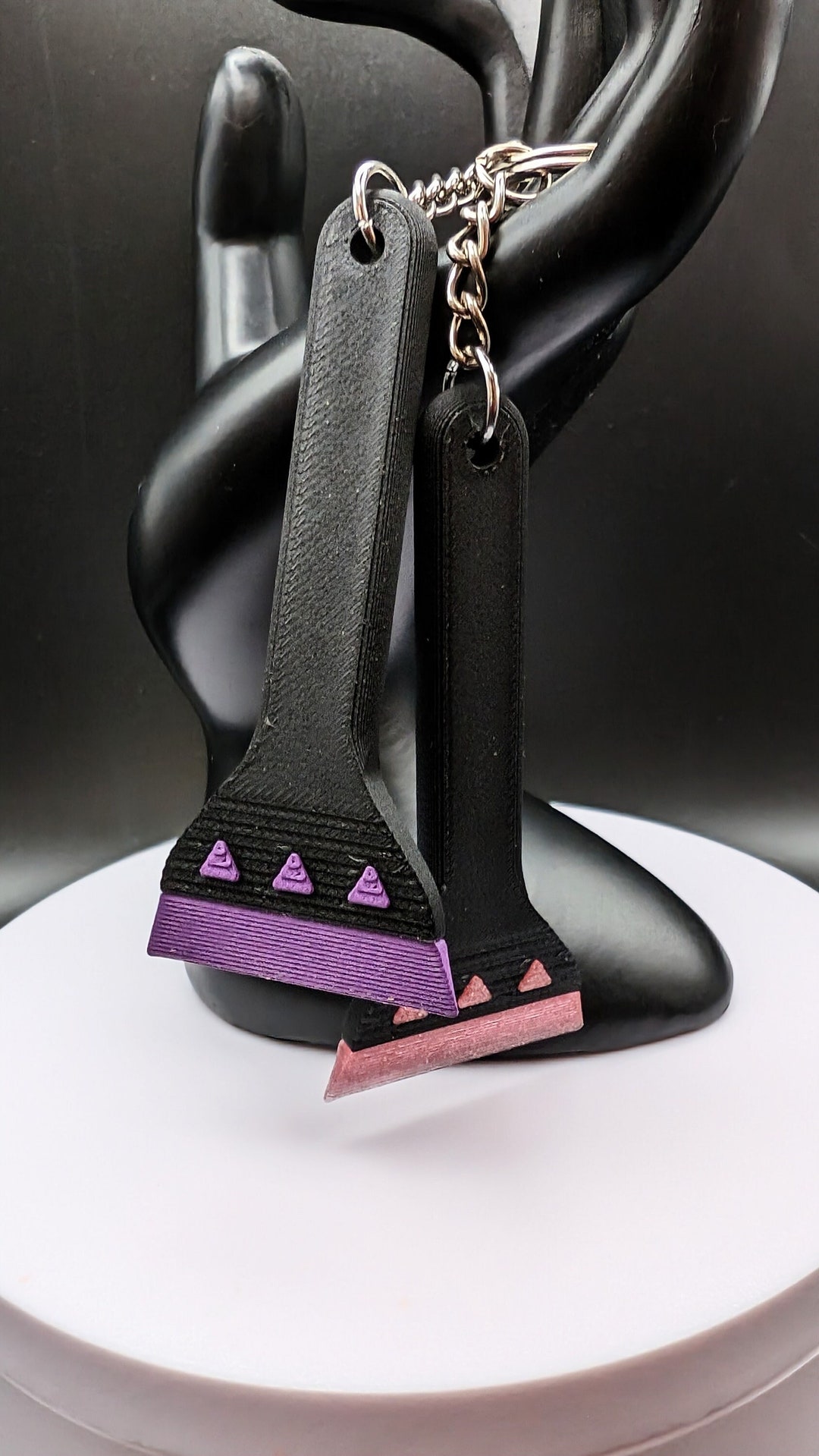 3D Printed Detachable Cannabis Tray Scraper and Scoop With Keychain - Etsy