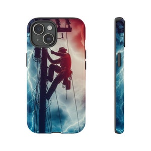American Lineman Tough Cases - Etsy