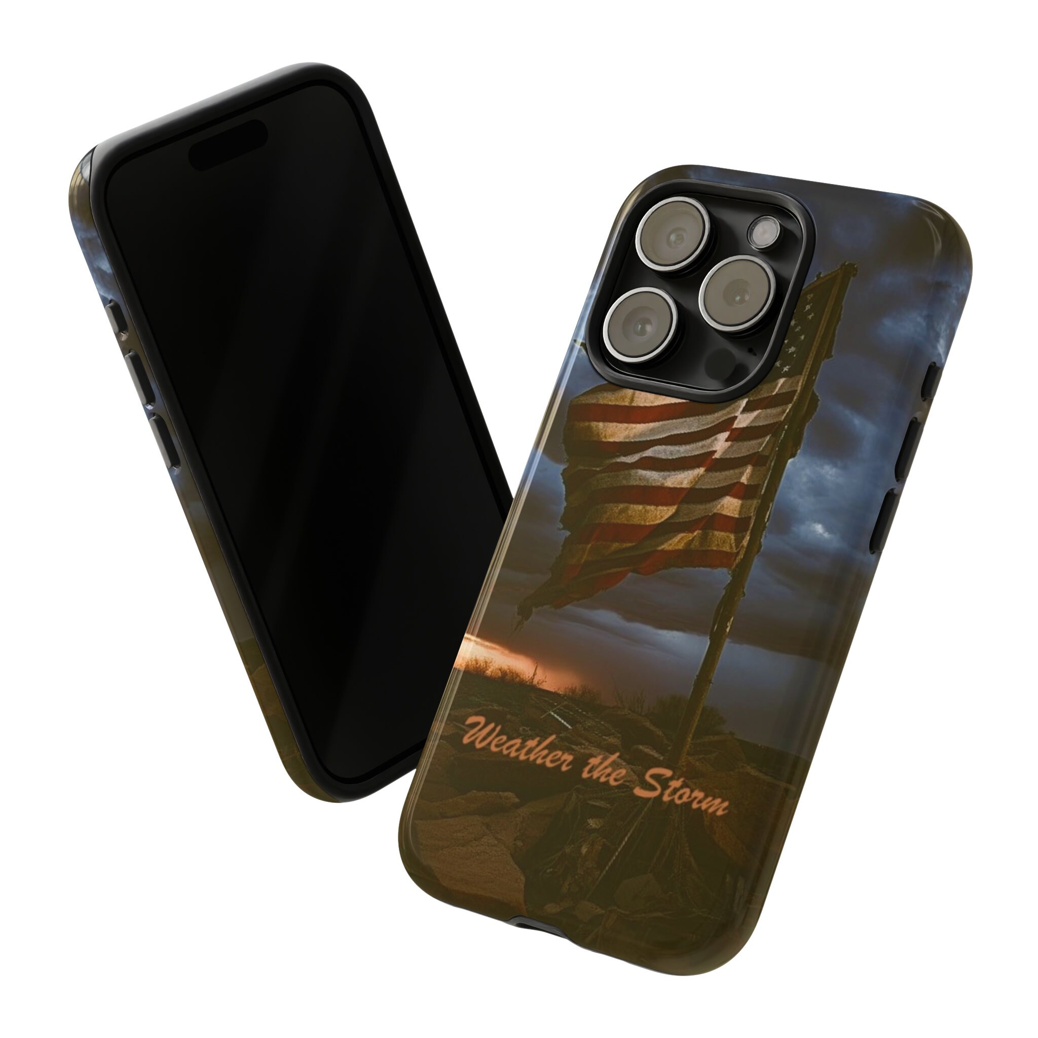 Weather the Storm Distressed American Flag Tough Cases for Iphone ...