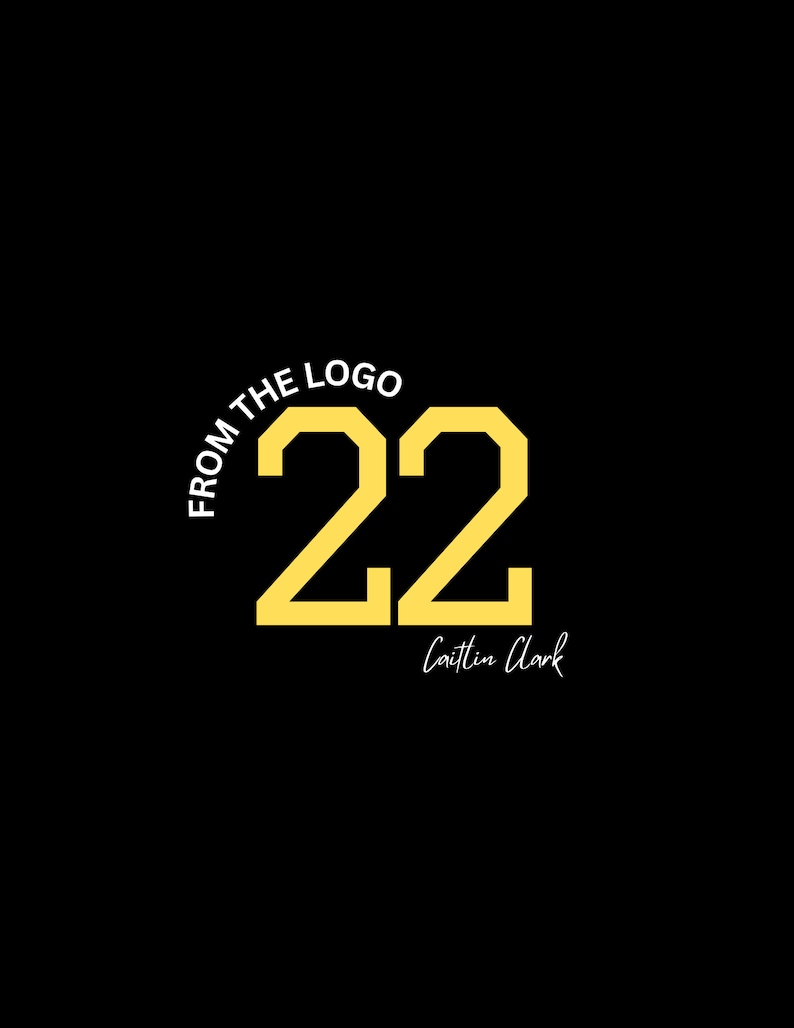 From the Logo 22 | Caitlin Clark | PNG-SVG-JPG | Digital Download - Etsy